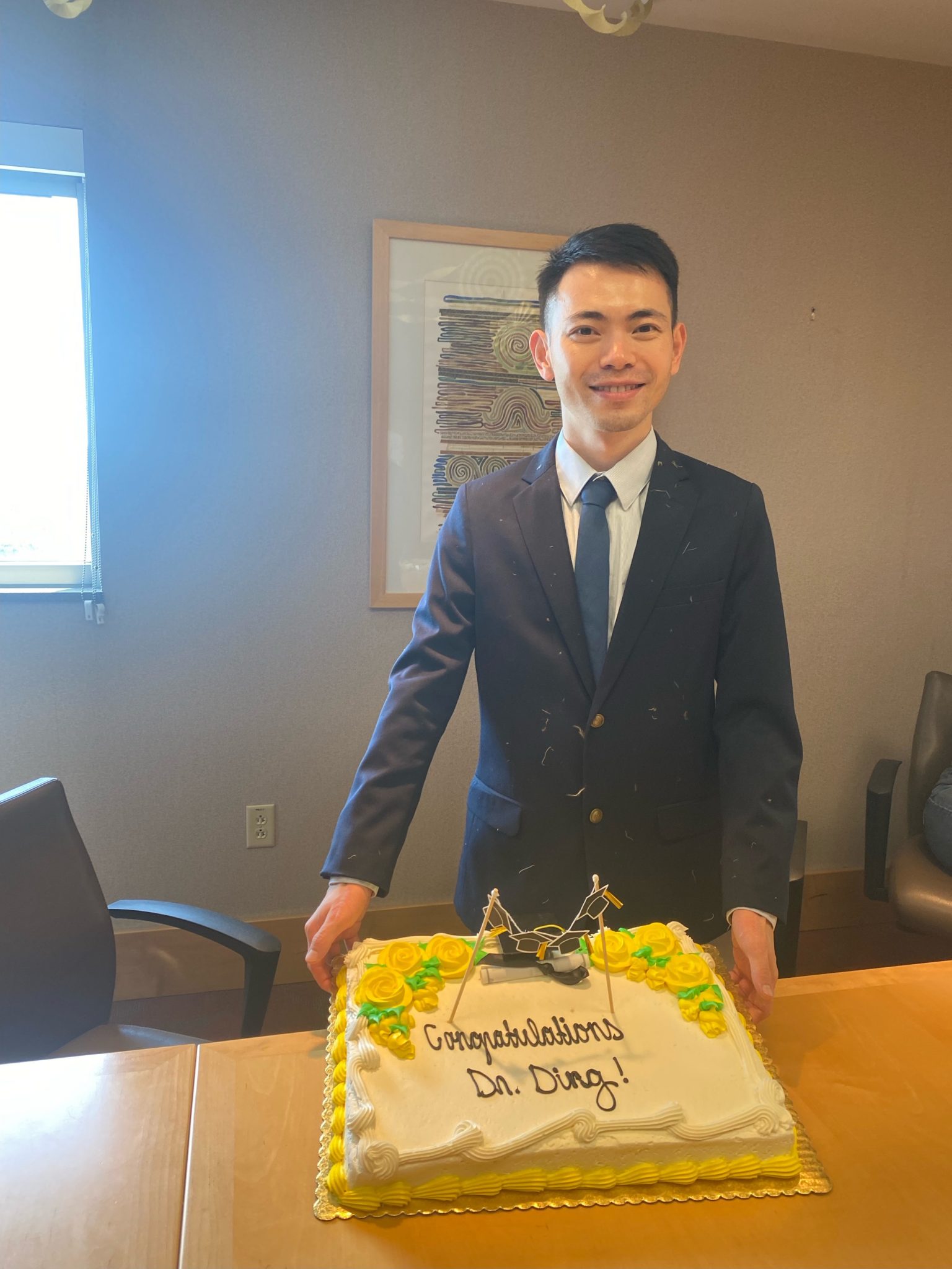 Congrats to Dr. Kai Ding for successfully defending his dissertation! - Lee/Oesterreich Laboratory