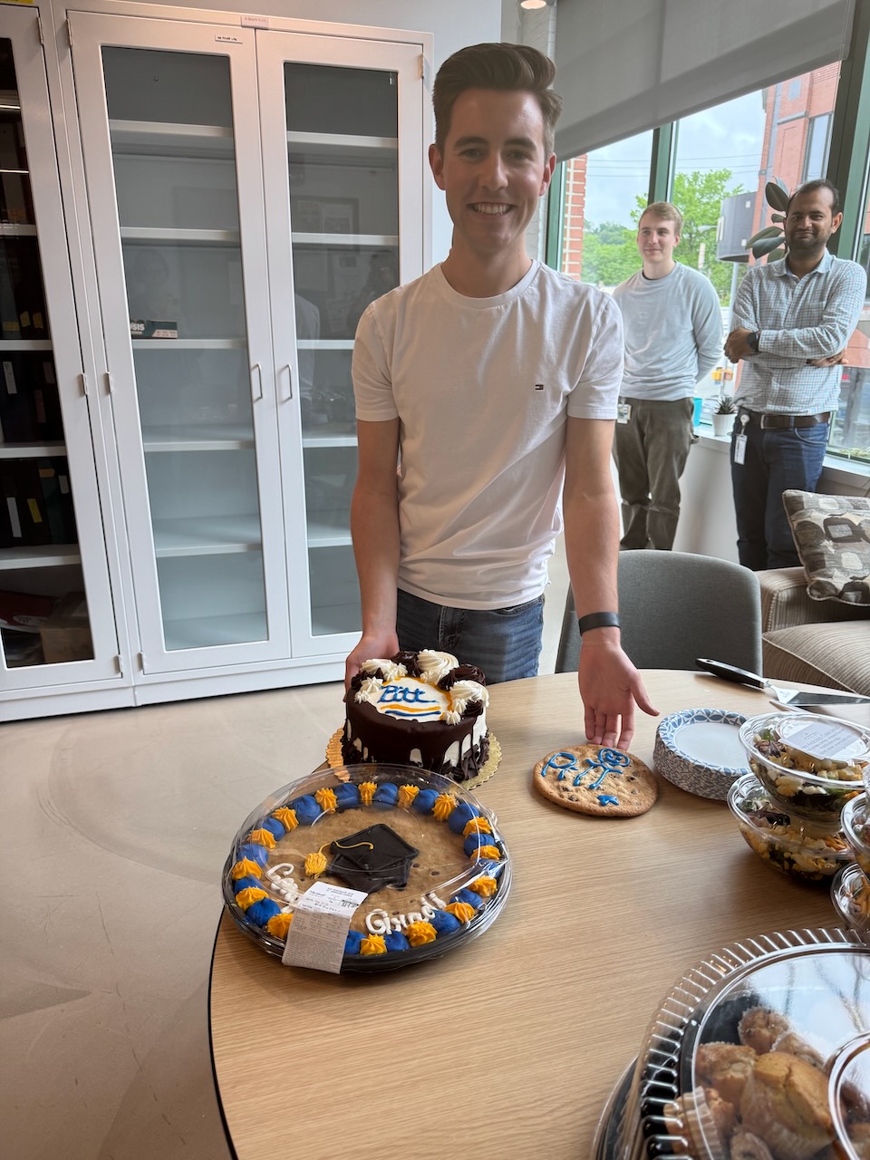 So happy and proud of Hunter Waltermire who will start Pitt Med School ...